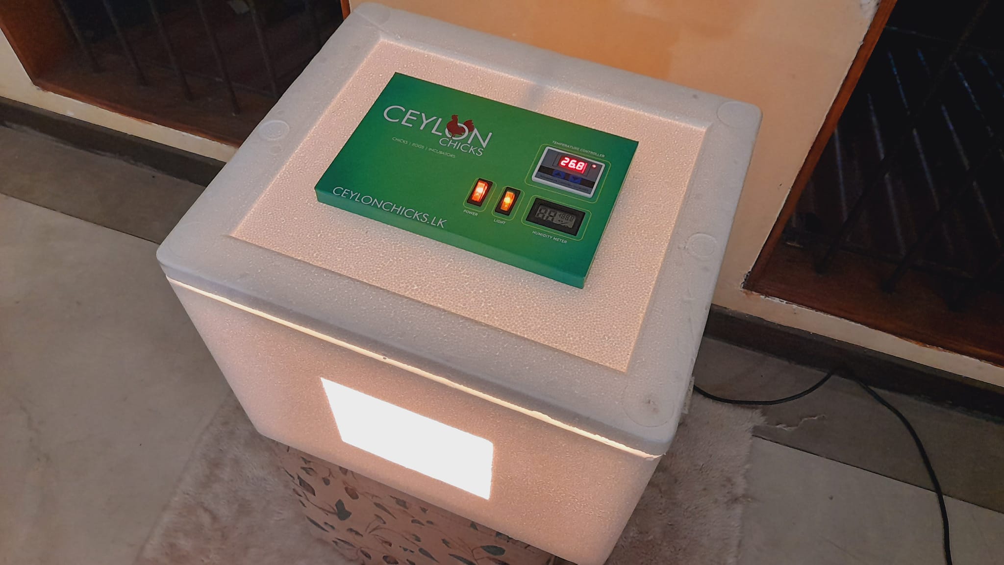 Manual Rigi foam Styro Foam Thermacoal Incubator Inkubator | Ceylon Chicks